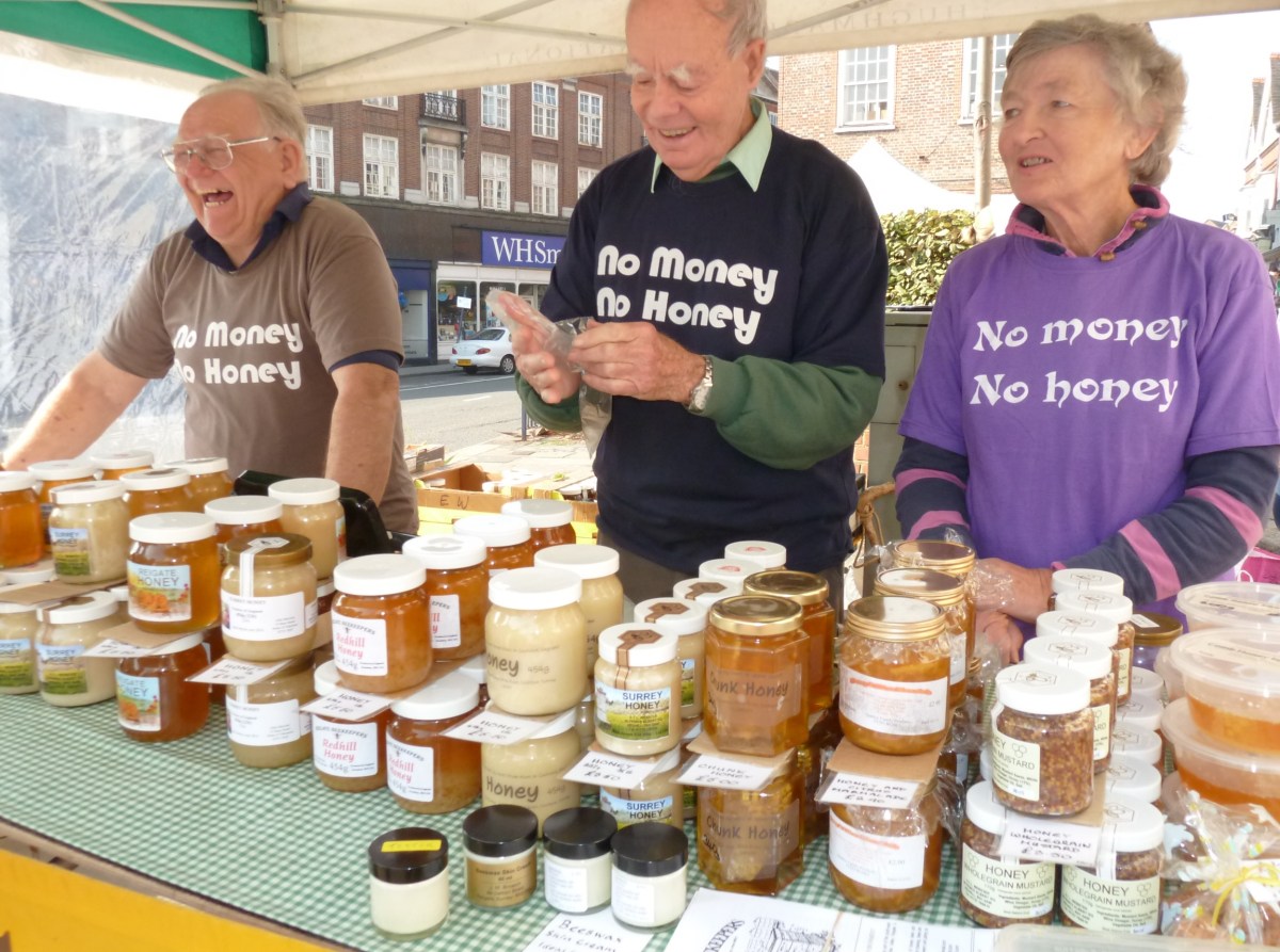 at the Reigate Market